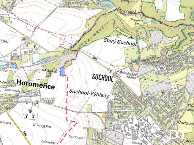 Praha Suchdol (9 763 m²) | Terra Bohemia